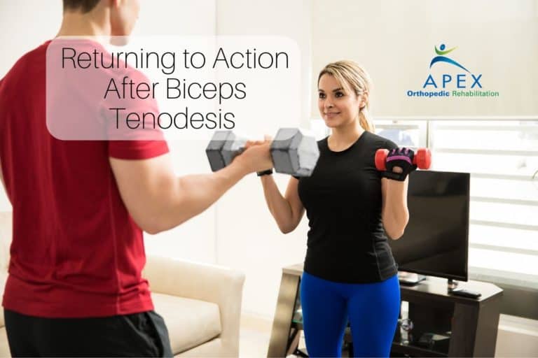 Returning to Action After Biceps Tenodesis | Apex Orthopedic